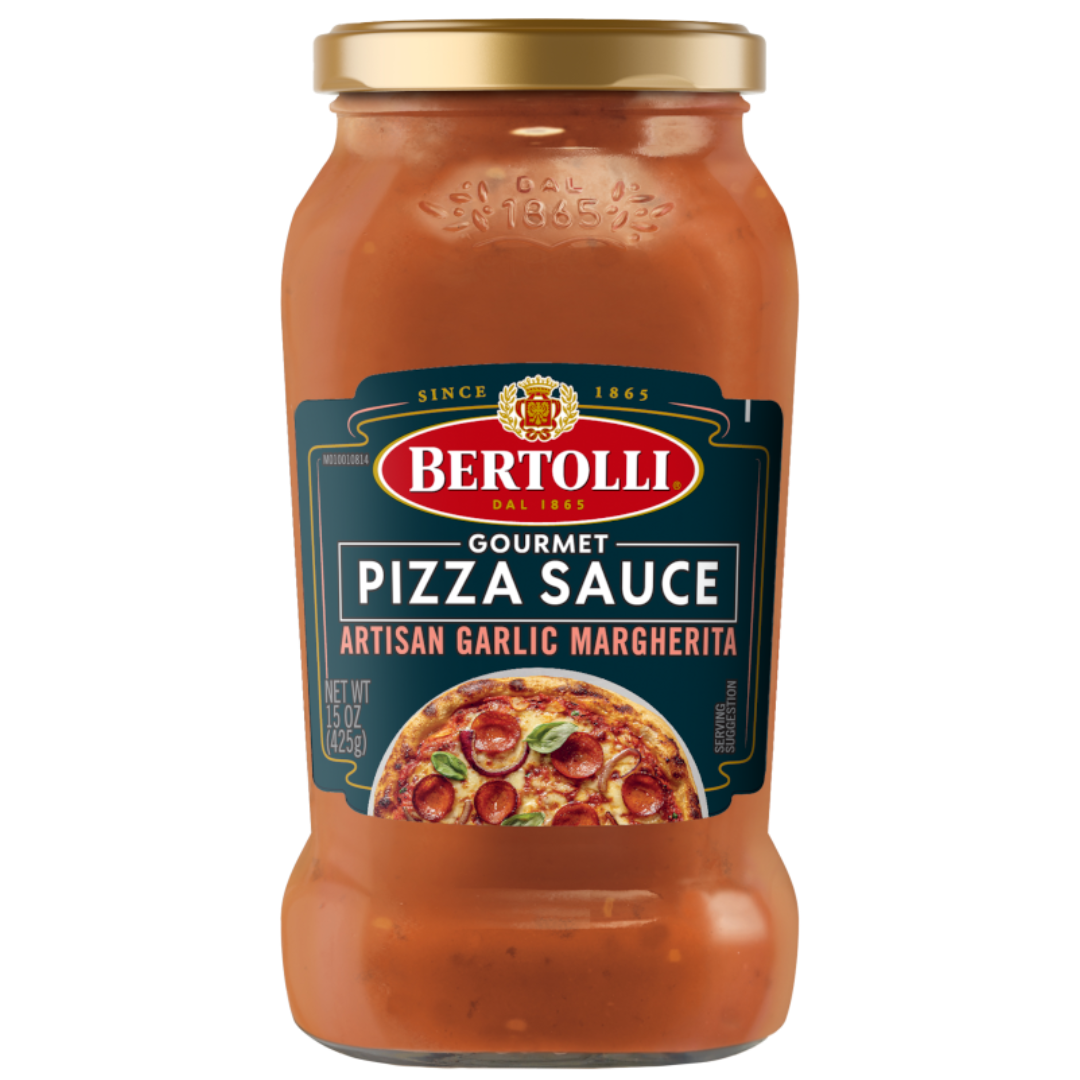 Bertolli® Gourmet Pizza Sauce, Artisan Garlic Margherita - Bertolli